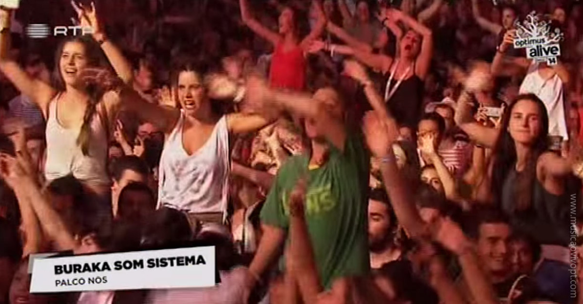 Buraka som sistema live, buraka som sistema nos alive 2014